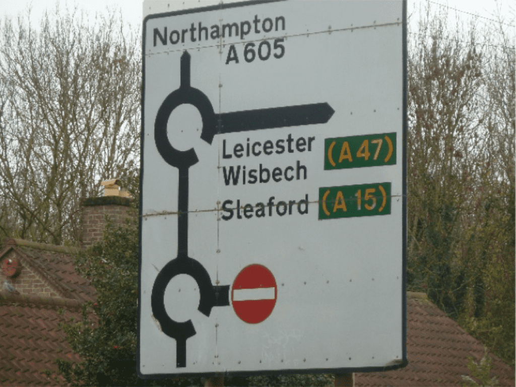 Intensive Driving Course in Peterborough Roundabout Signs | Big Tom ...
